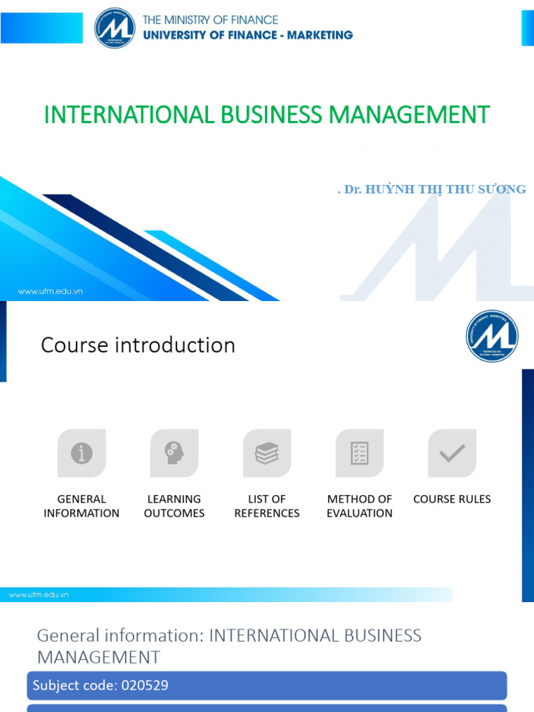 IBM at FBA Ufm - Handouts | PDF