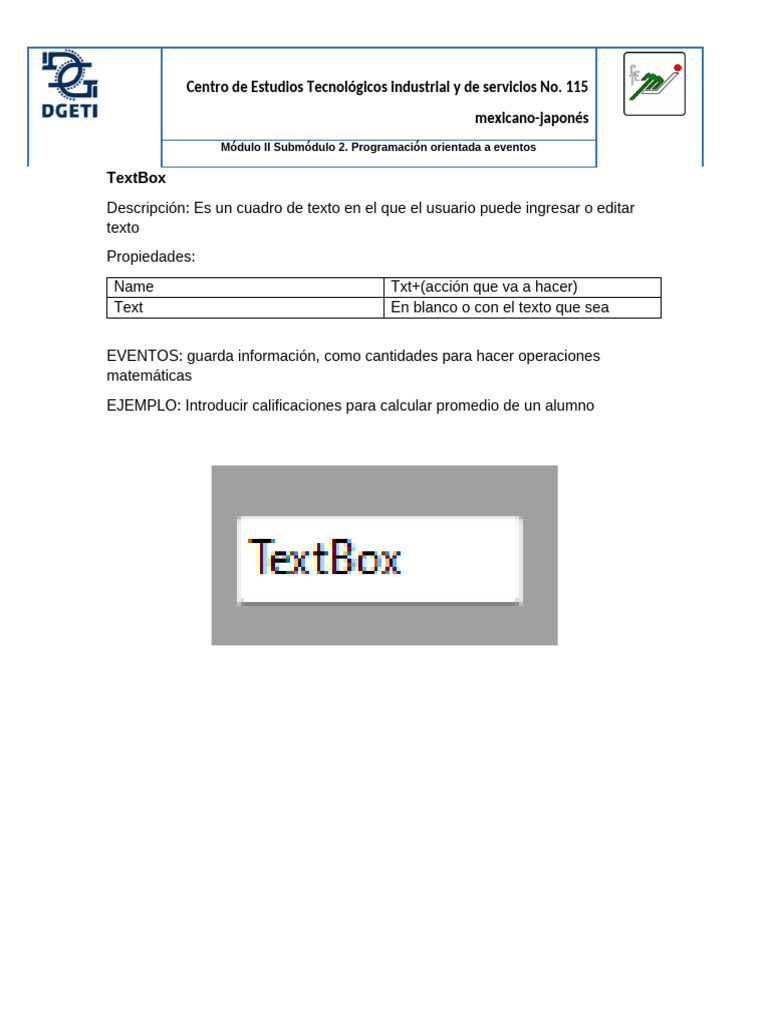 TextBox | PDF