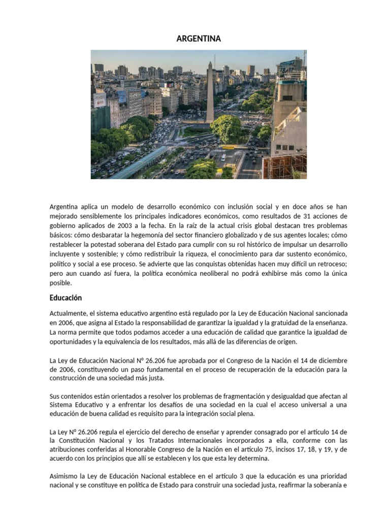 ARGENTINA | PDF
