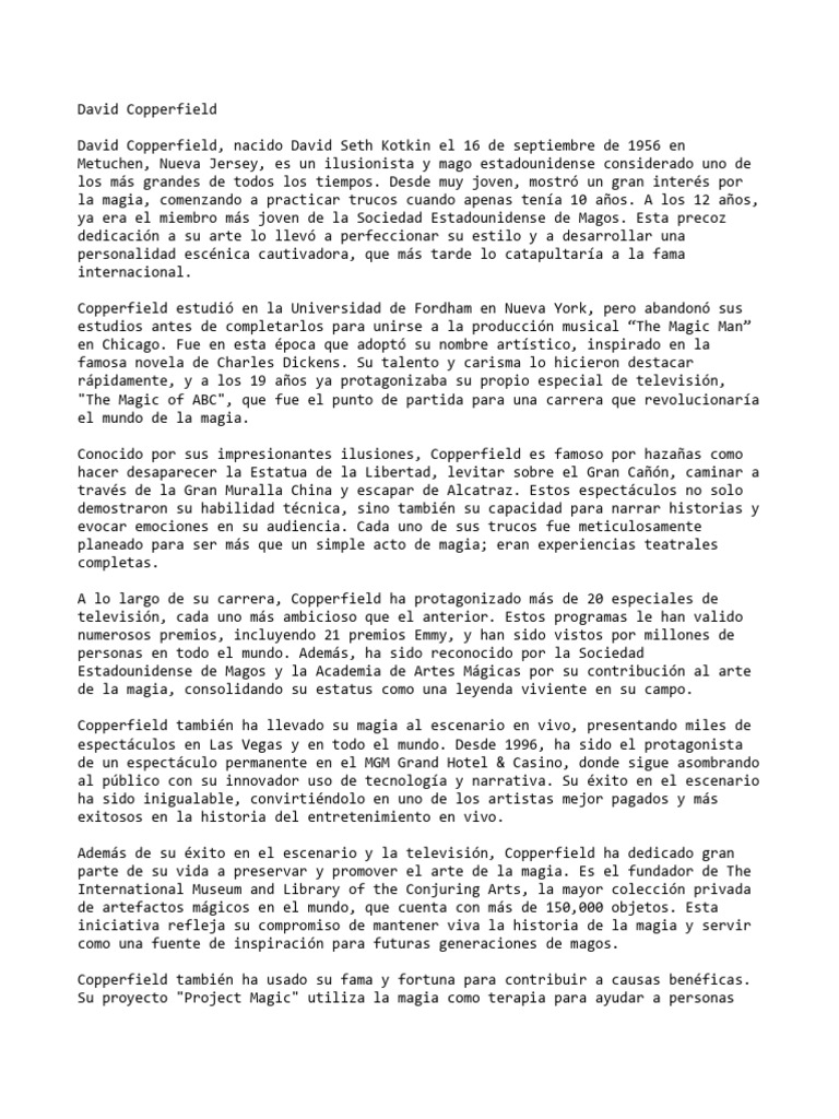 David Copperfield | PDF