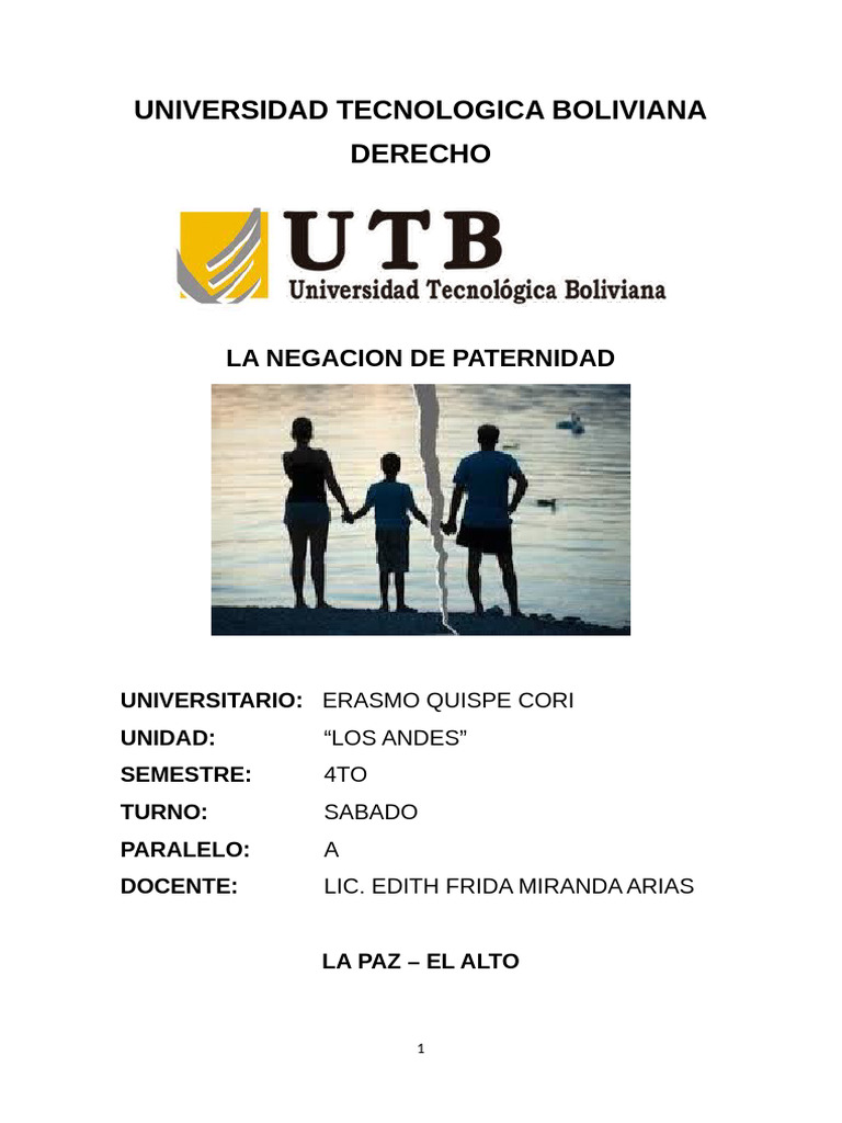 Monografia Final Asistencia Familiar UTB | PDF