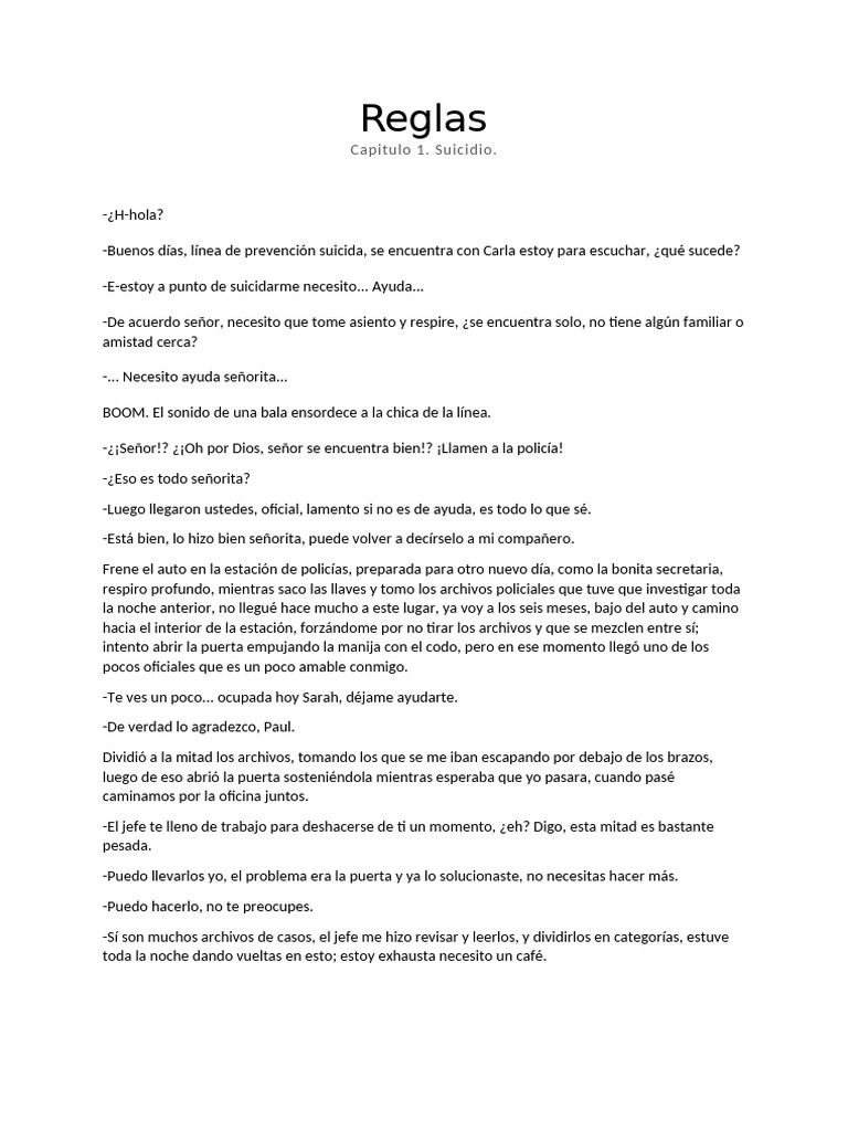 Reglas 1 | PDF