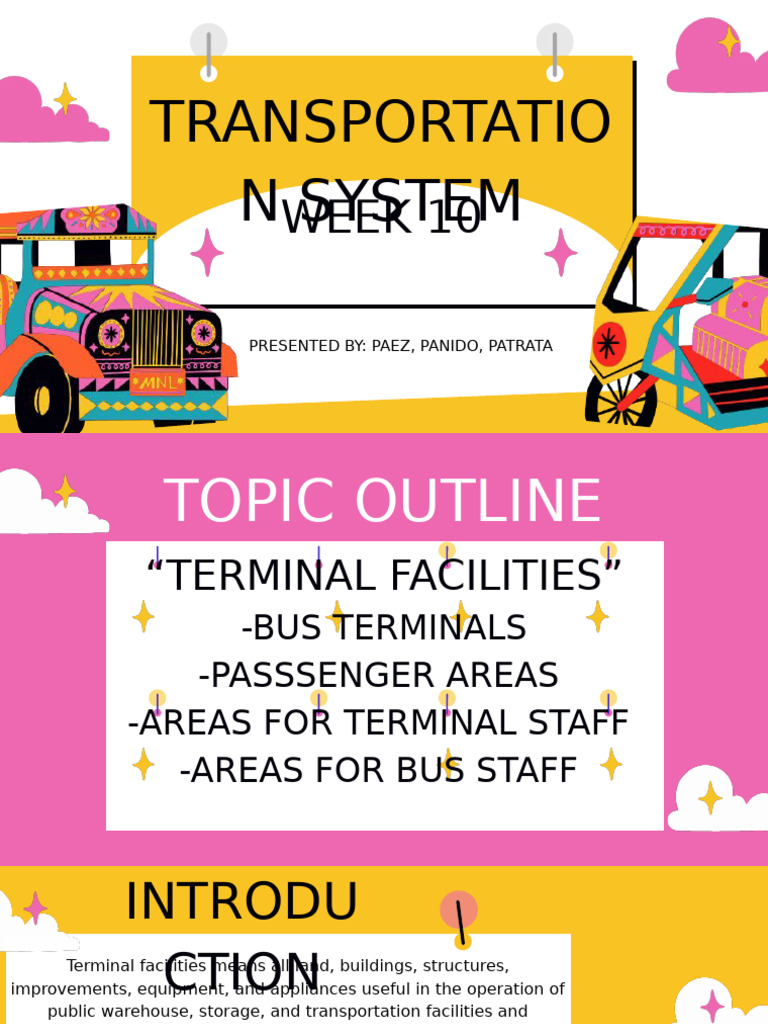 Week 10 Transportation System | PDF