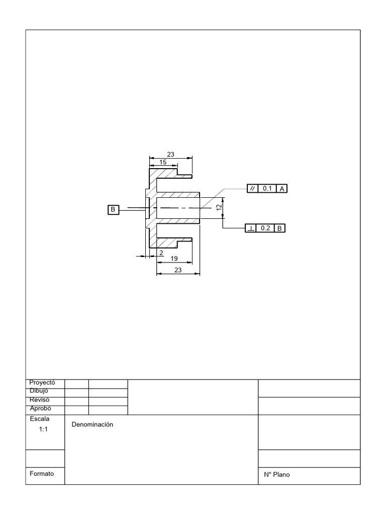 Corte b - B-Modelo | PDF
