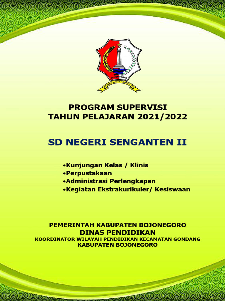 Program Supervisi Sekolah | PDF