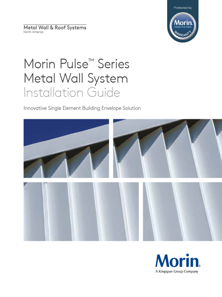 Morin Pulse Series Metal Wall System: Installation Guide | PDF
