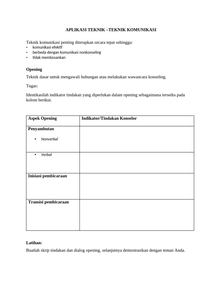 Kel 2 Praktik Konseling Individu | PDF