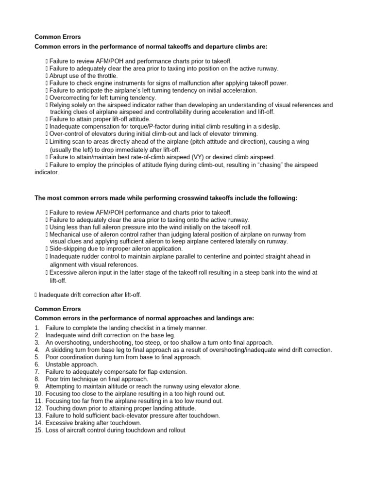 Common Errors | PDF Common Errors | PDF