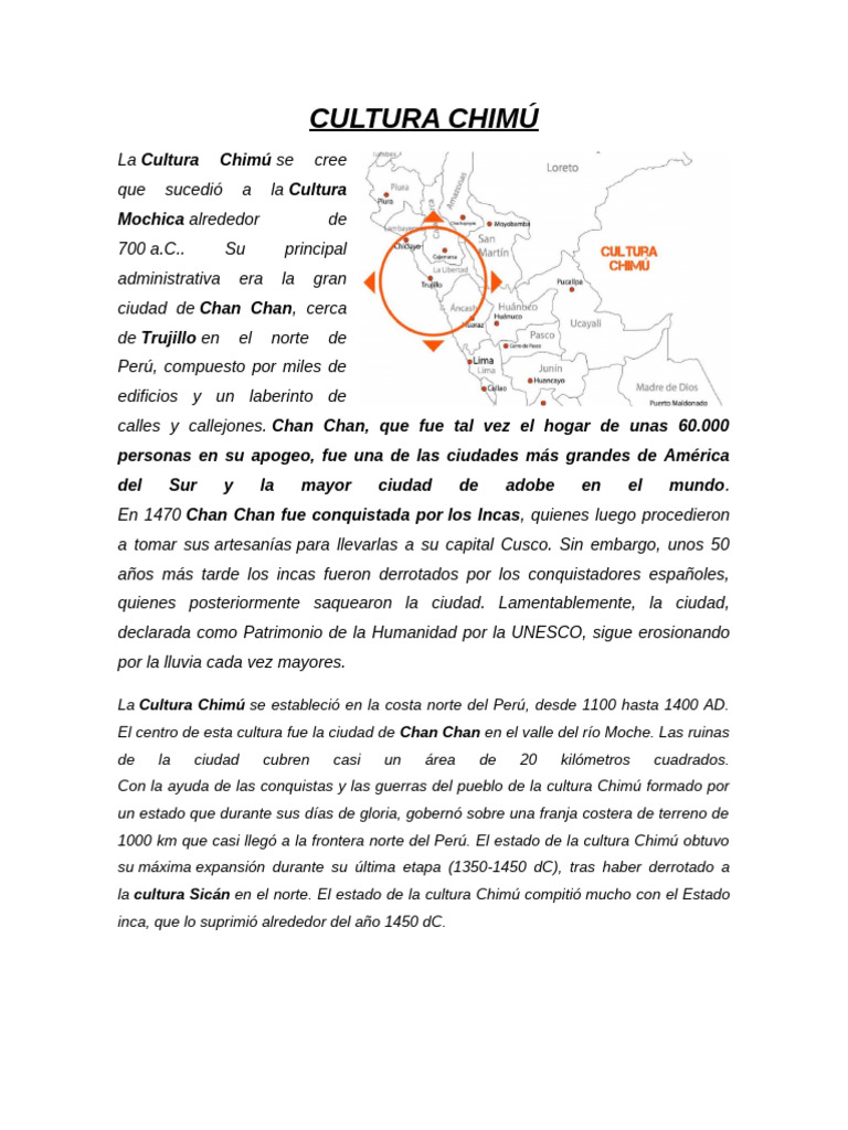 Cultura Chimu | PDF