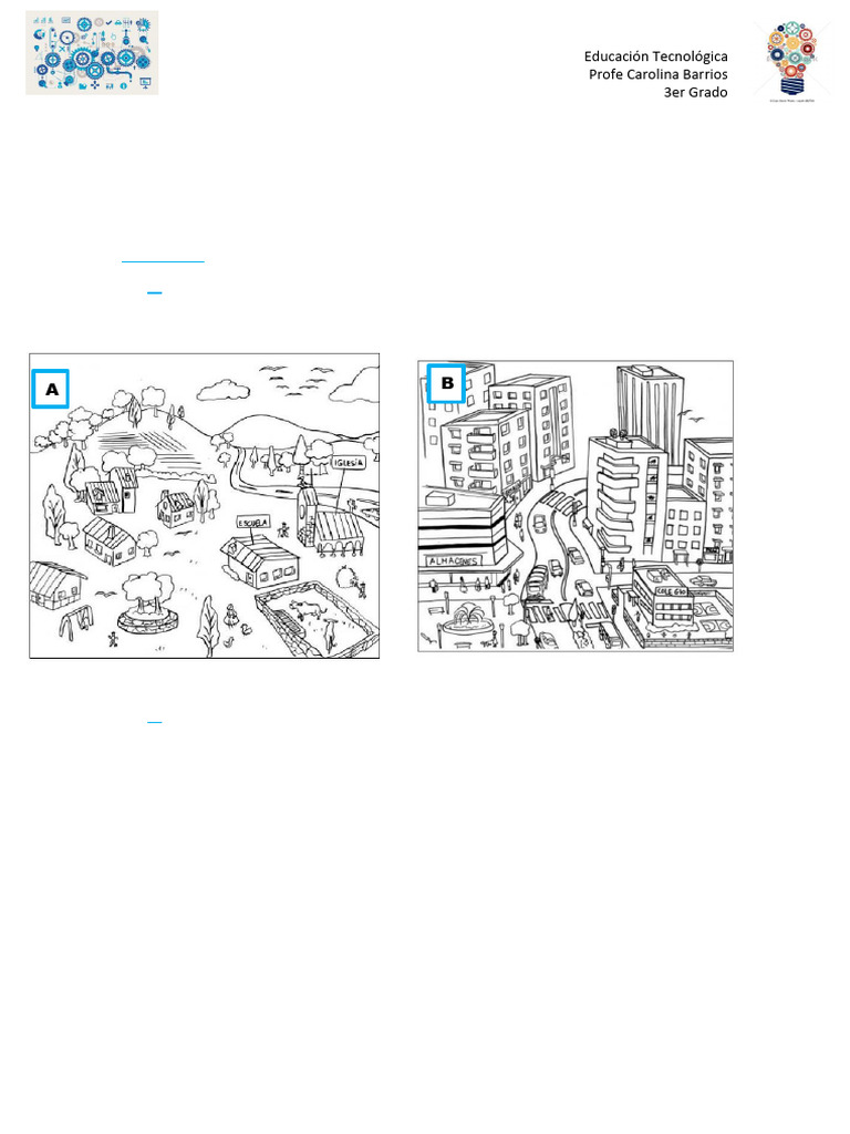 3er Grado Diferencias en Lo Rural y Urbano | PDF
