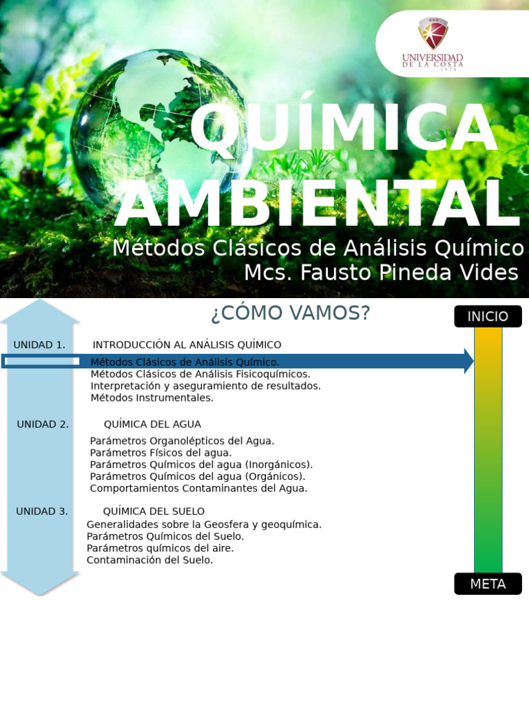 Clase 1 Metodo Clasico Analisis Quimico | PDF Clase 1 Metodo Clasico Analisis Quimico | PDF