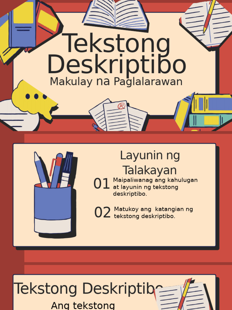 Tekstong Deskriptibo | PDF