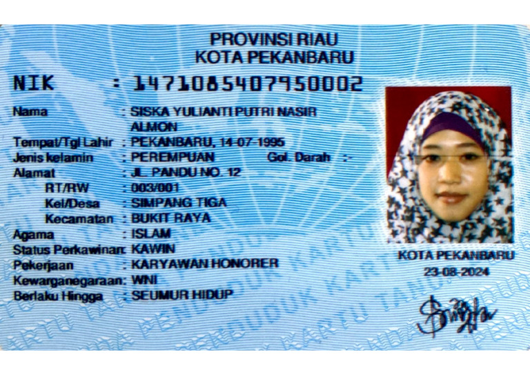 Scan Ektp Yang Diringkas | PDF