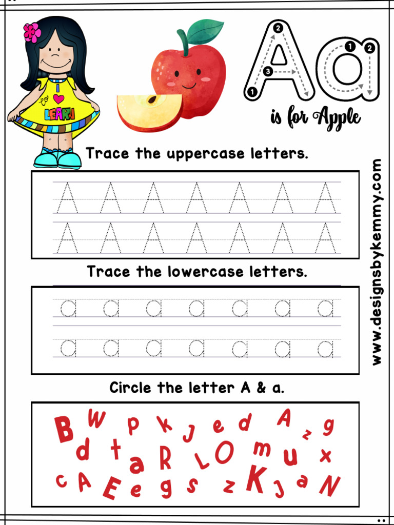 Vegetable Letter Tracing Worksheet | PDF