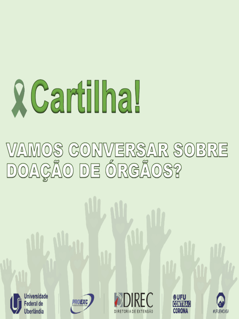 Cartilha - Vamos Conversar Sobre Doacao de Orgaos 0 | PDF