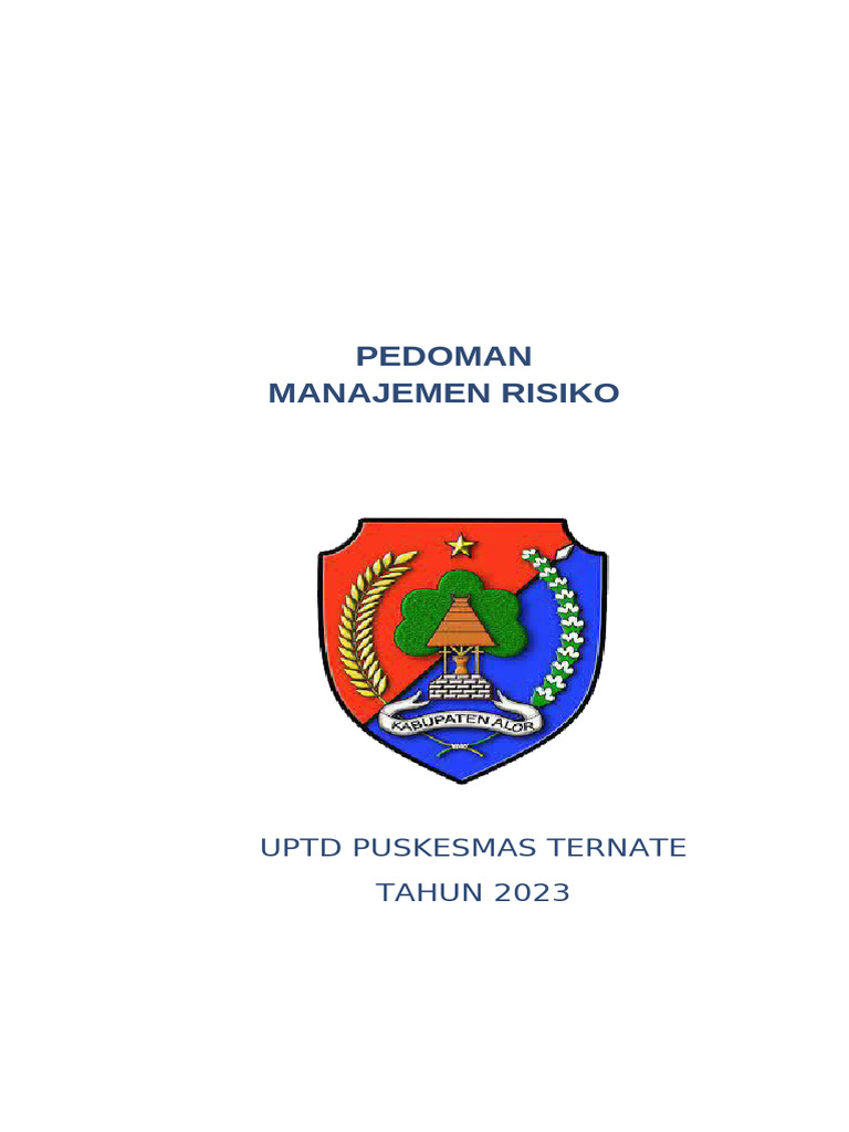 Pedoman Manajemen Risiko Pdf