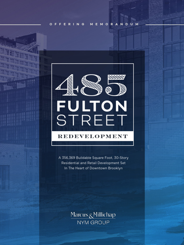 485 Fulton Street - Executive Summary | PDF