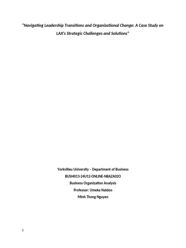 The New LAX - Ready For Takeoff | PDF