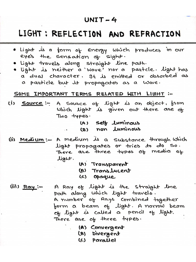Handwritten Notes Light (Updated) | PDF