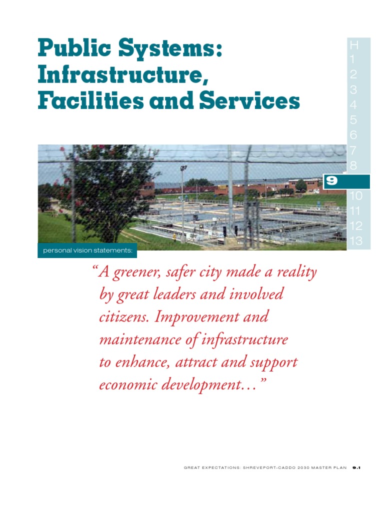 Public Systems: Infrastructure, Facilities and Services | PDF ...