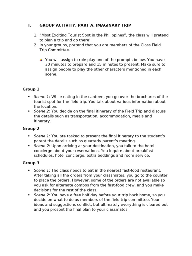 Group Activity | PDF