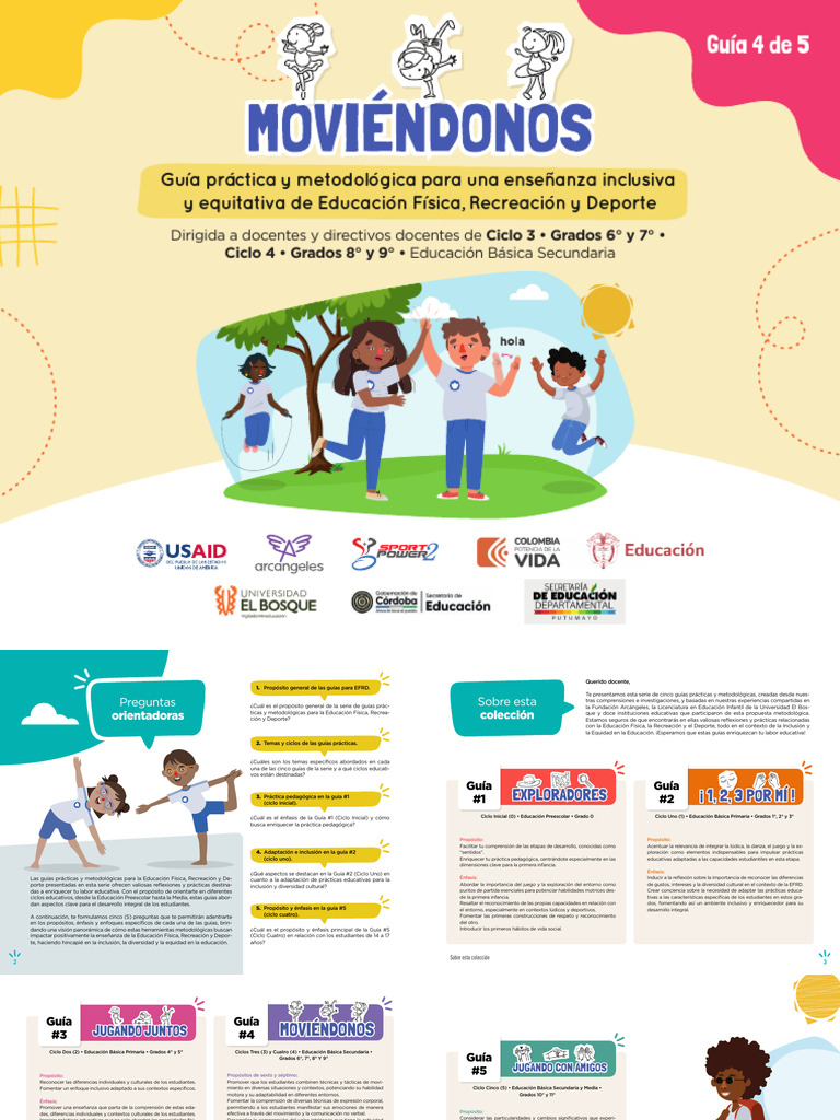 Guía 04 Ciclo 3 y 4 | PDF