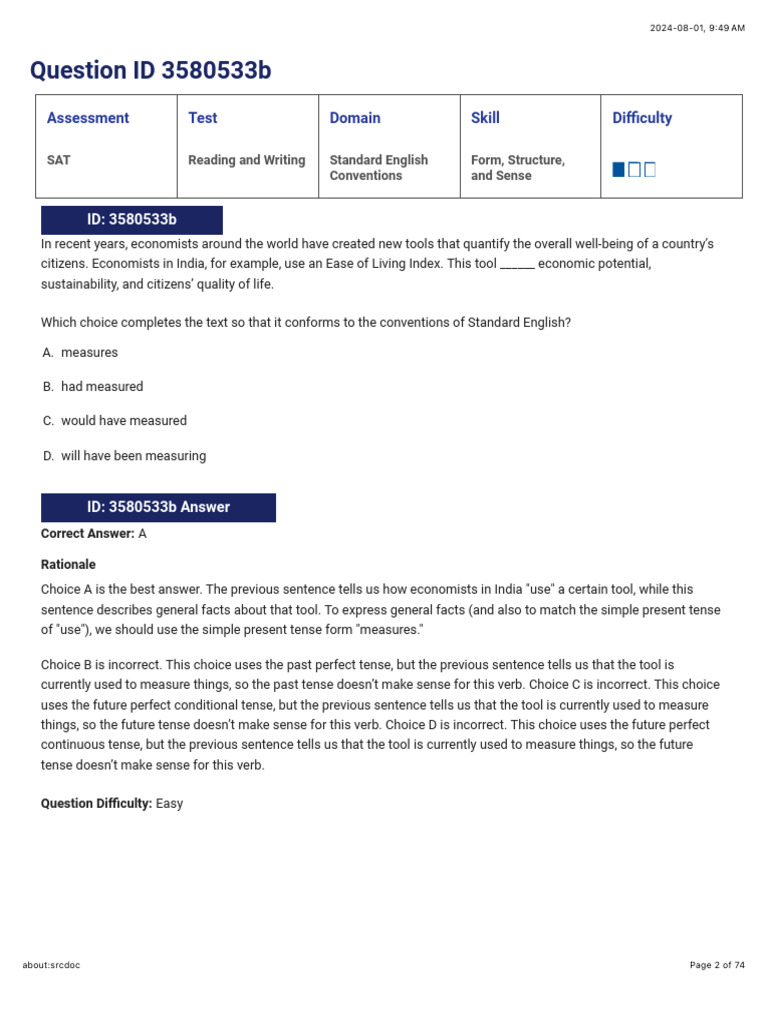 Standard English Conventions | PDF