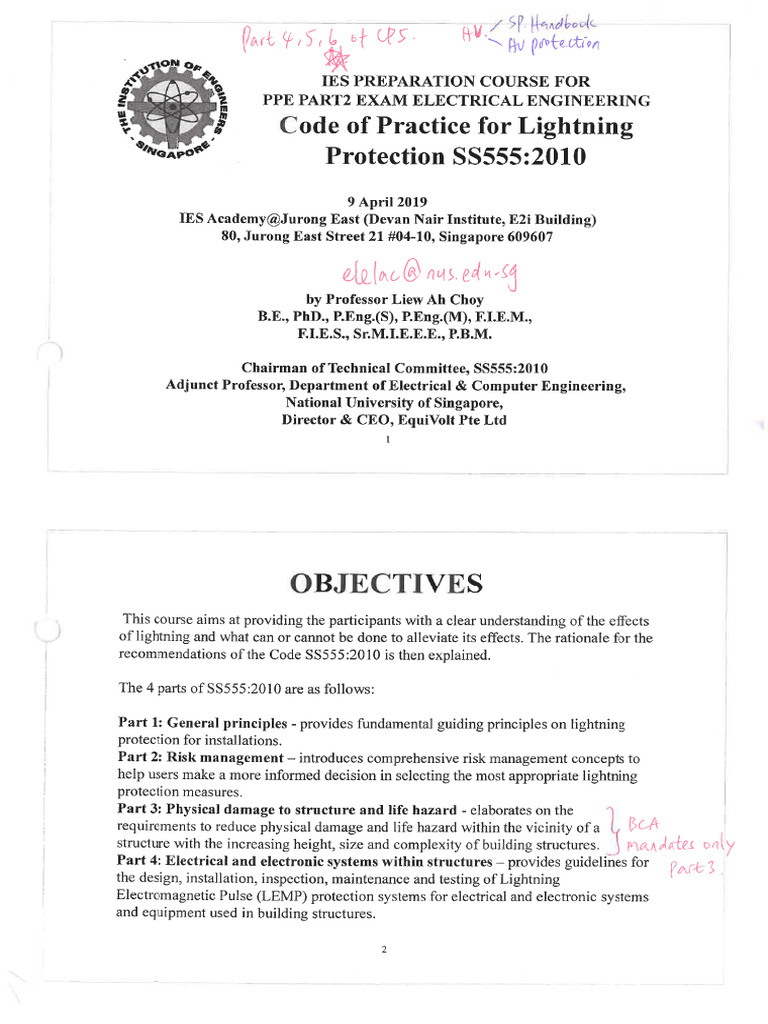 SS 555 Lightning Note PDF | PDF