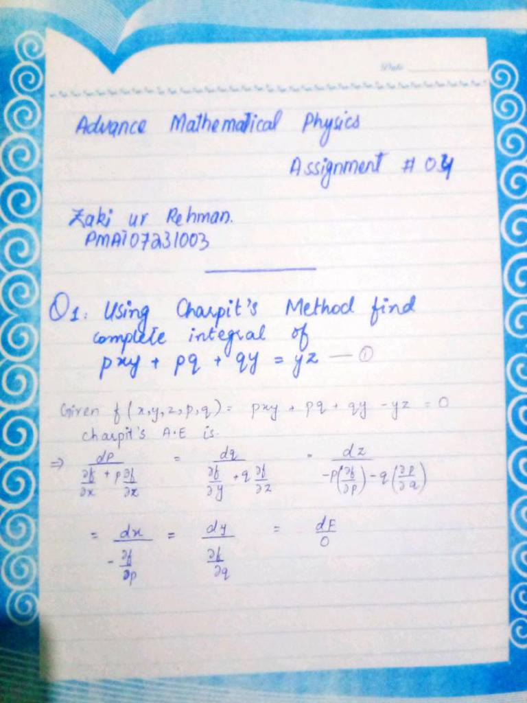 AMP Assignment 4 Zaki Ur Rehman | PDF