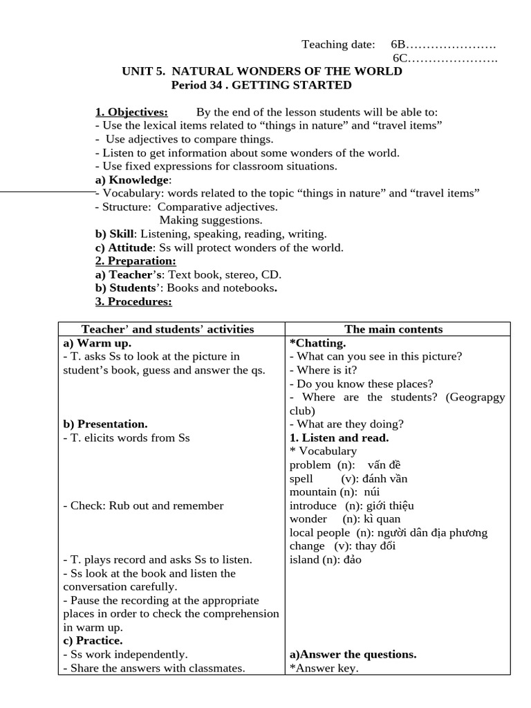 Unit 5 | PDF