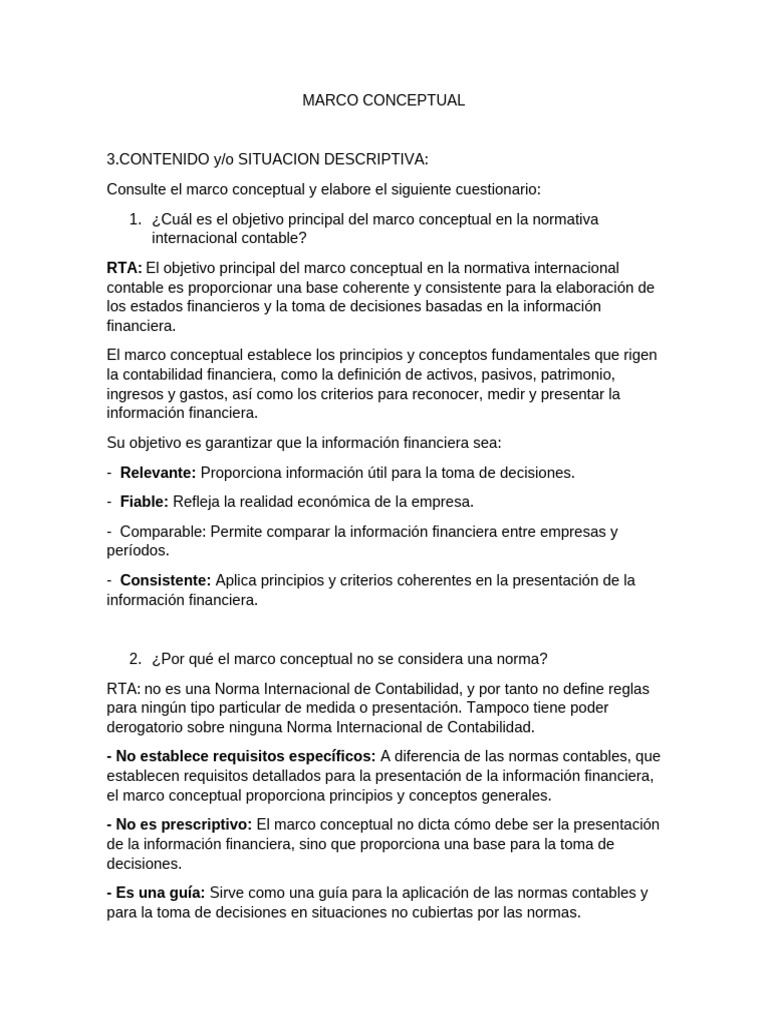 Marco Conceptual Resuelto | PDF