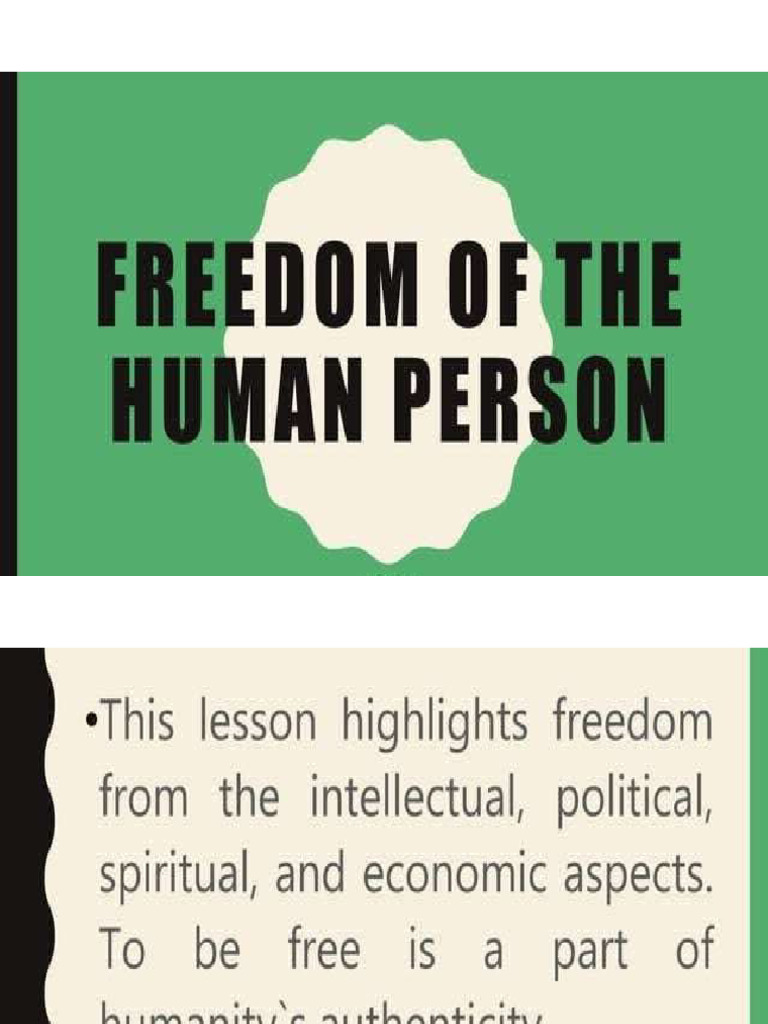 Freedom | PDF