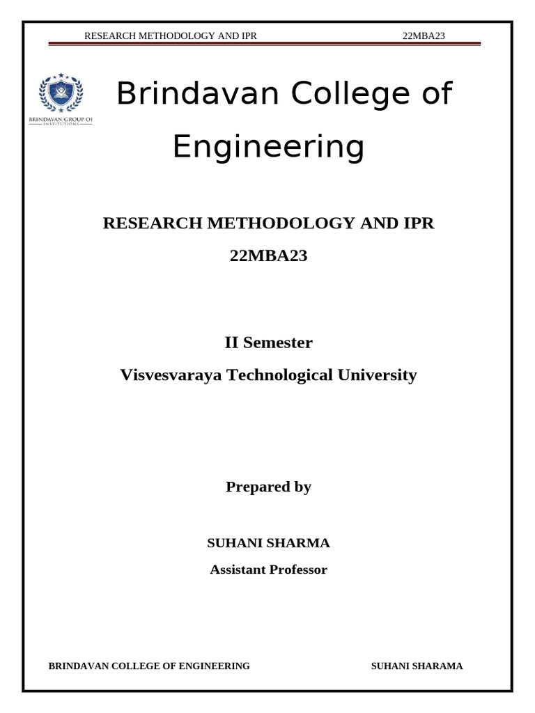 RM Module - 2 | PDF