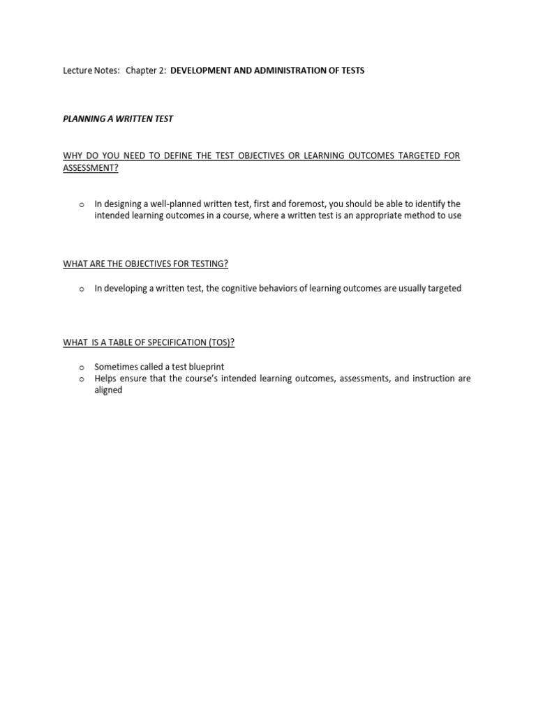 Lecture Notes 10a Educ 4 Students Copy 2024 | PDF | Learning ...