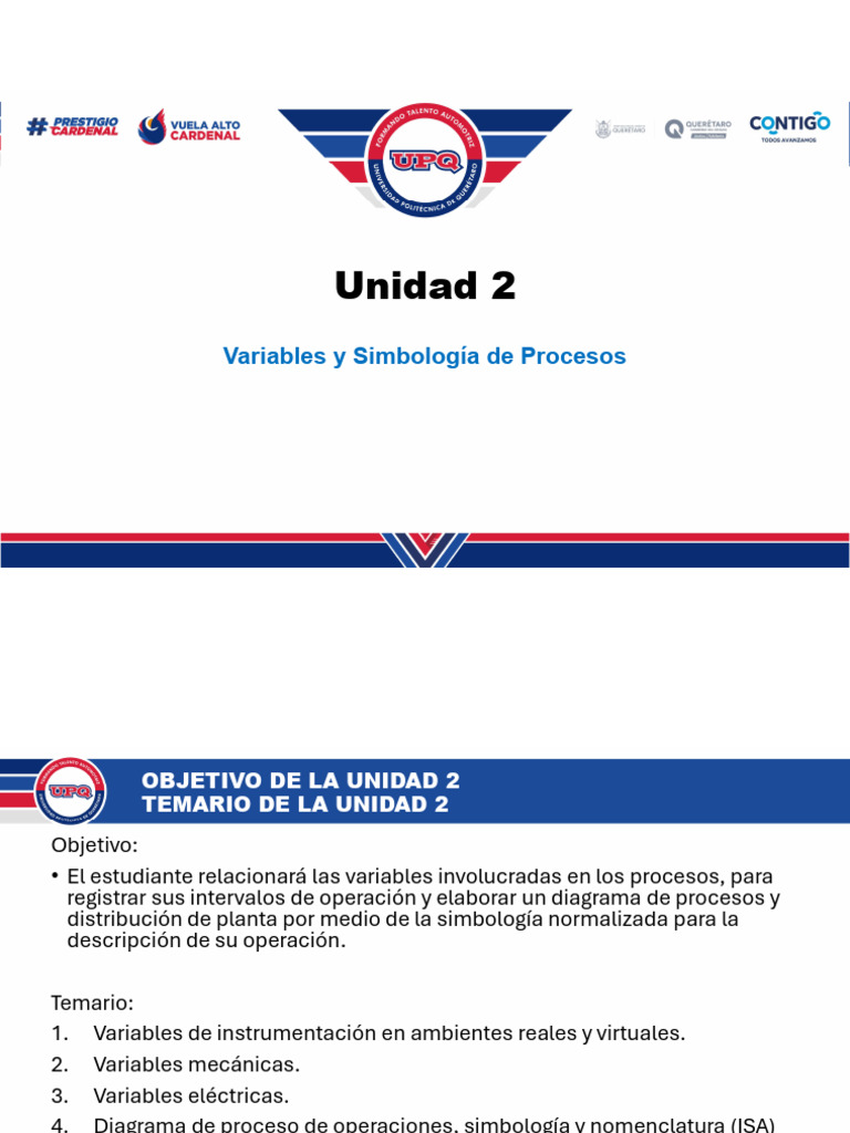 Unidad 2 Variables y Simbología de Procesos | PDF