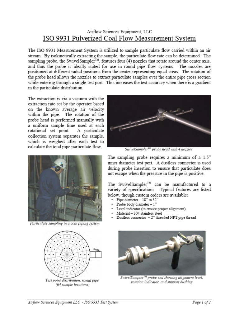 ISO 9931 System | PDF