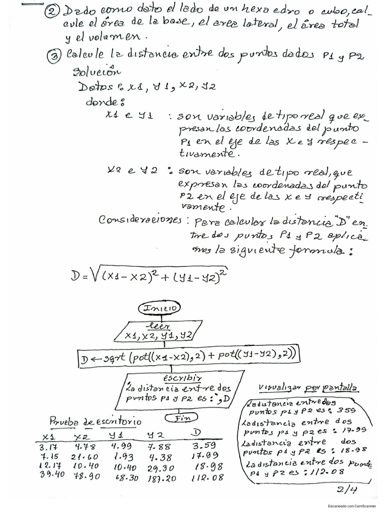 EJERCICIOS PLANTEADOS para Practicar | PDF
