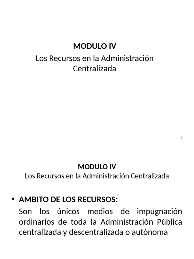 MODULO IV | PDF