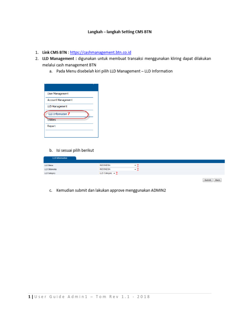 User Guide Setting Cms | PDF