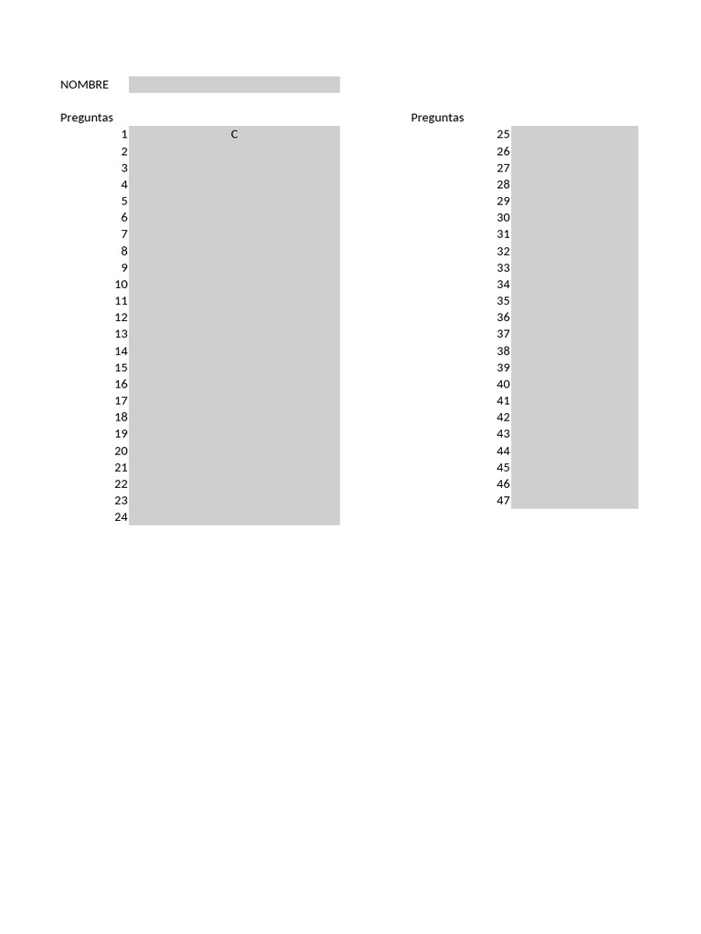 PNL Test C | PDF