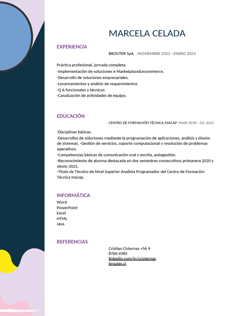 Marcela Celada - CV | PDF