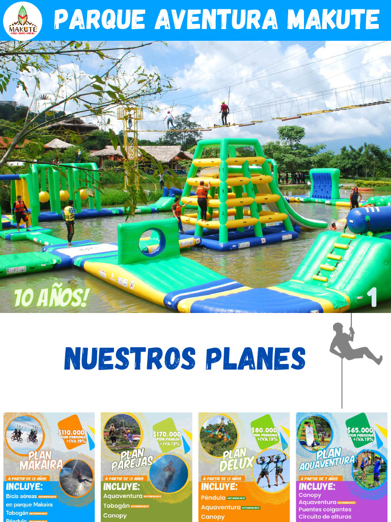 Planes y Precios Parque Makute | PDF