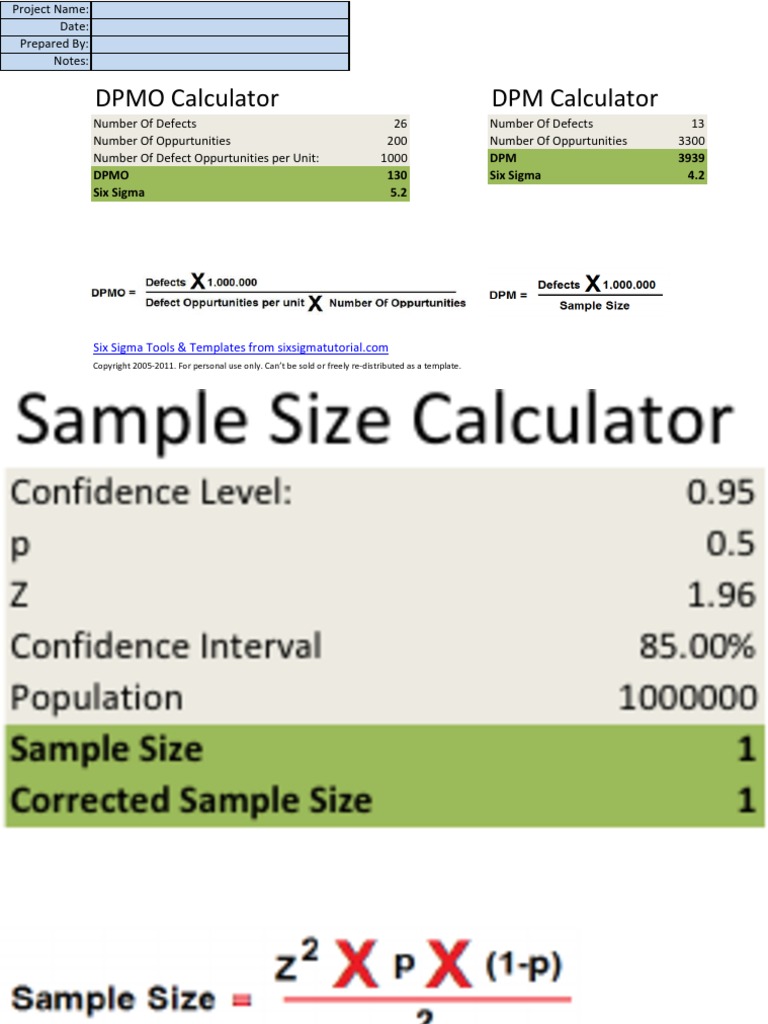 six-sigma-calculator-dpo-dpmo-sample-size-pdf