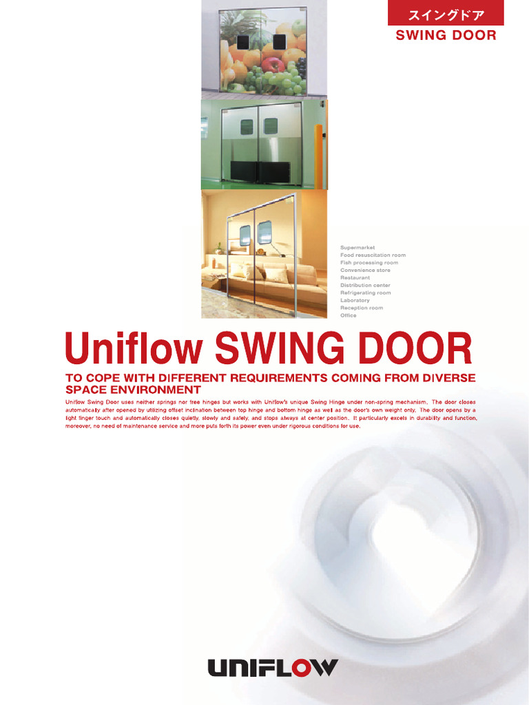 Door-Swing Door-Skylink | PDF