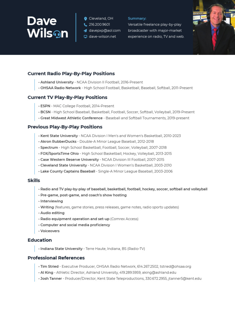 David Wilson Resume | PDF
