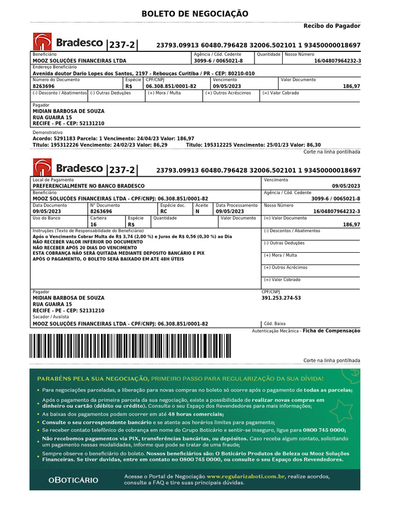 Boleto | PDF