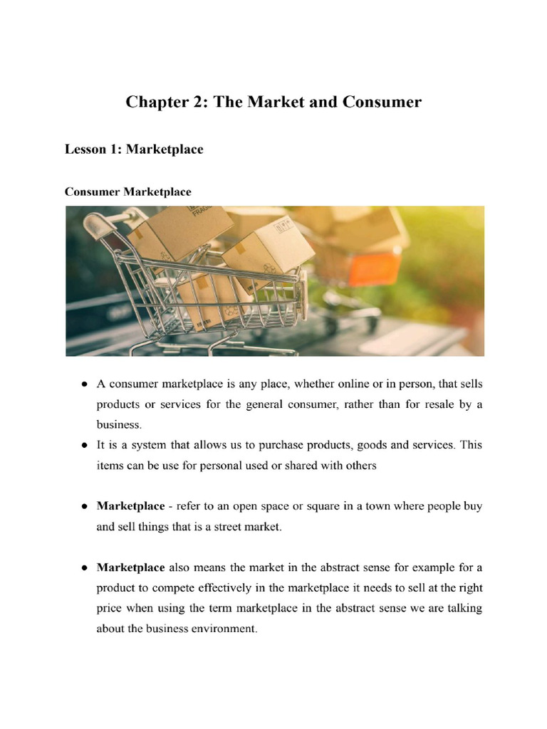 Consumer Education-C2-Students | PDF