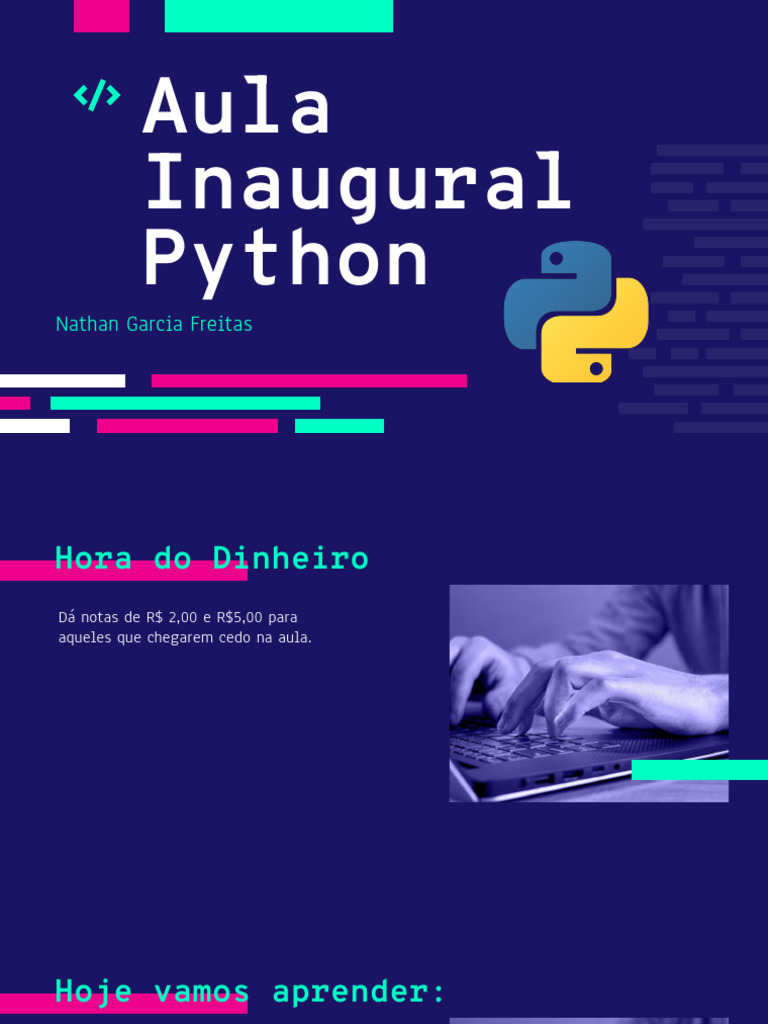 Aula de Python básica | PDF