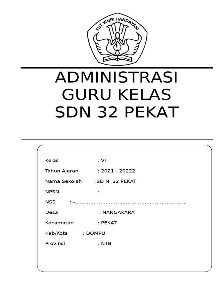 ADMINISTRASi GURU 2020 | PDF | Indonesia