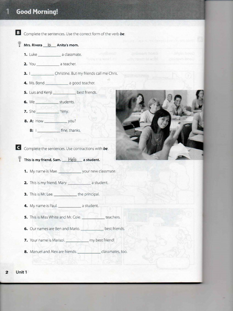 Actividades Verb Tobe | PDF